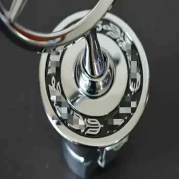 New Car Hood Star Badge Hood Logo Chrome Emblem for Mercedes Benz C ...