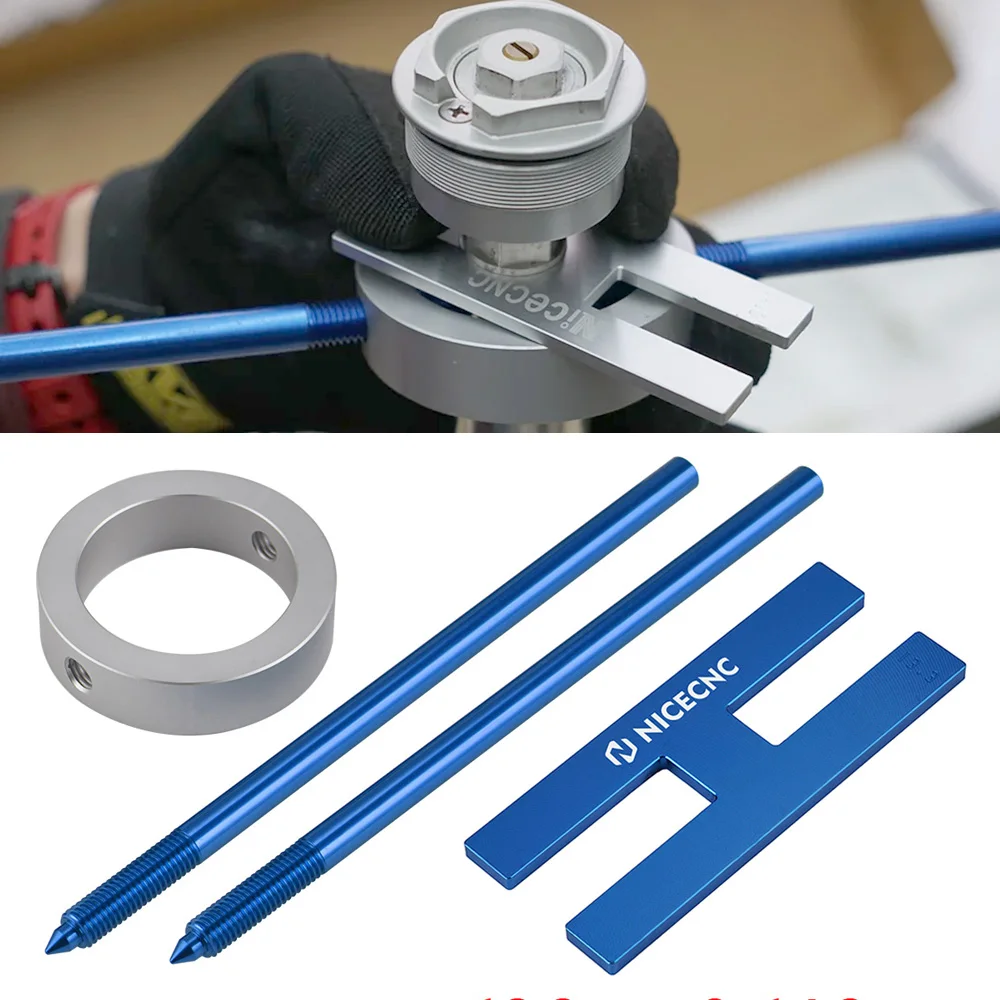 Motorcycle-Suspension-Cartridge-Rod-Holder-Fork-Spring-Compressor-Tool ...