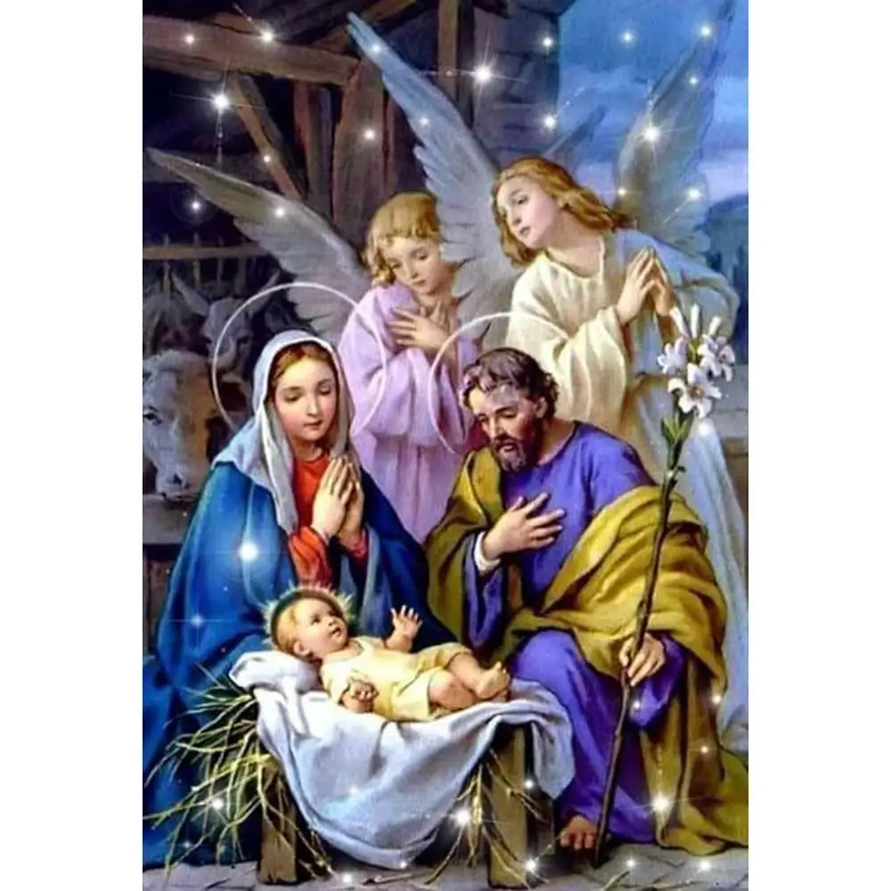 Christmas Belen Painting