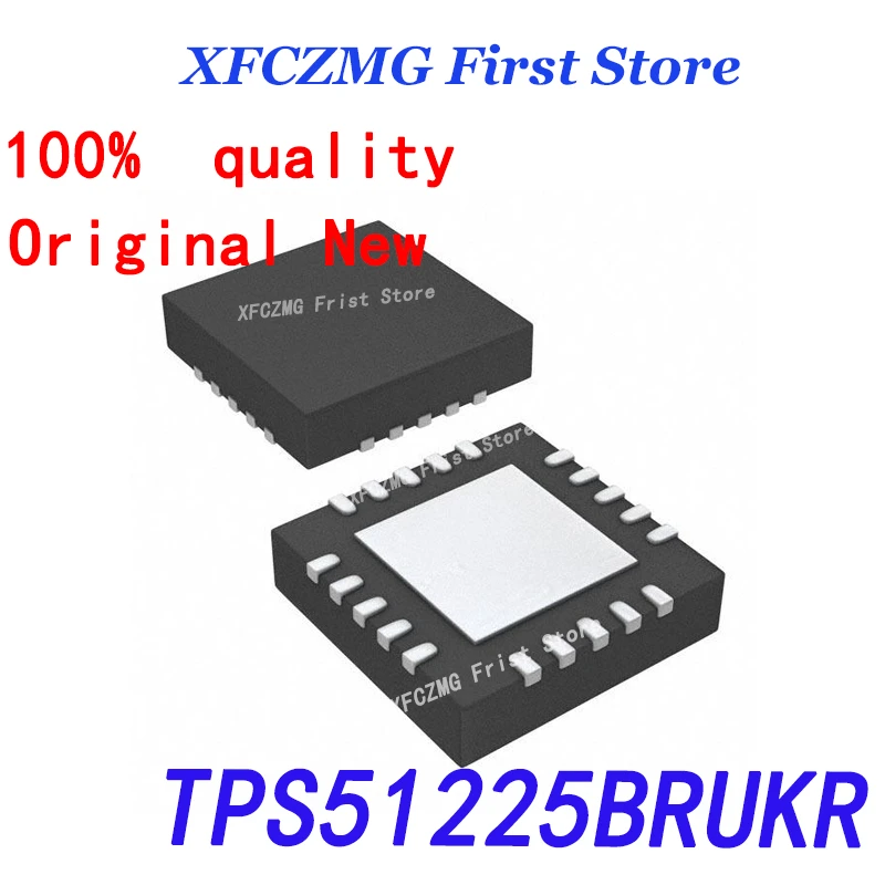 XFCZMG 100% quality original 10PCS/LOT TPS51225BRUKR WQFN 20 DC/DC Cntrlr Dual OUT Step Down ...