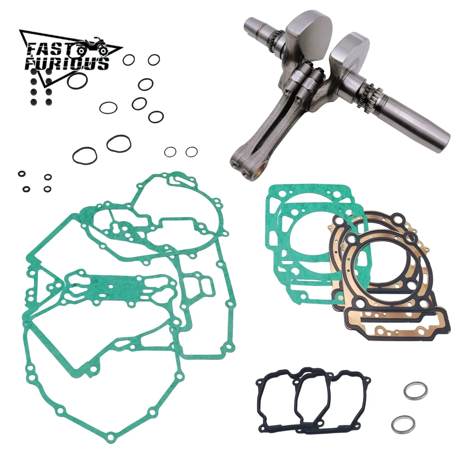 ENGINE ACCESSARY CRANKSHAFT Engine Gasket Kit For BRP 1000 OUTLANDER ...