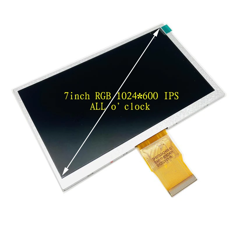 7inch-TFT-LCD-1024-600-HD-Resolution-IPS-Full-View-50Pin-RGB-interface ...