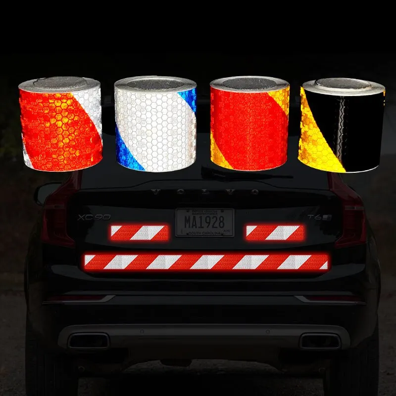 5cm-3m-Car-Reflective-Tape-Printed-Strip-Reflector-PVC-Reflective-Film ...