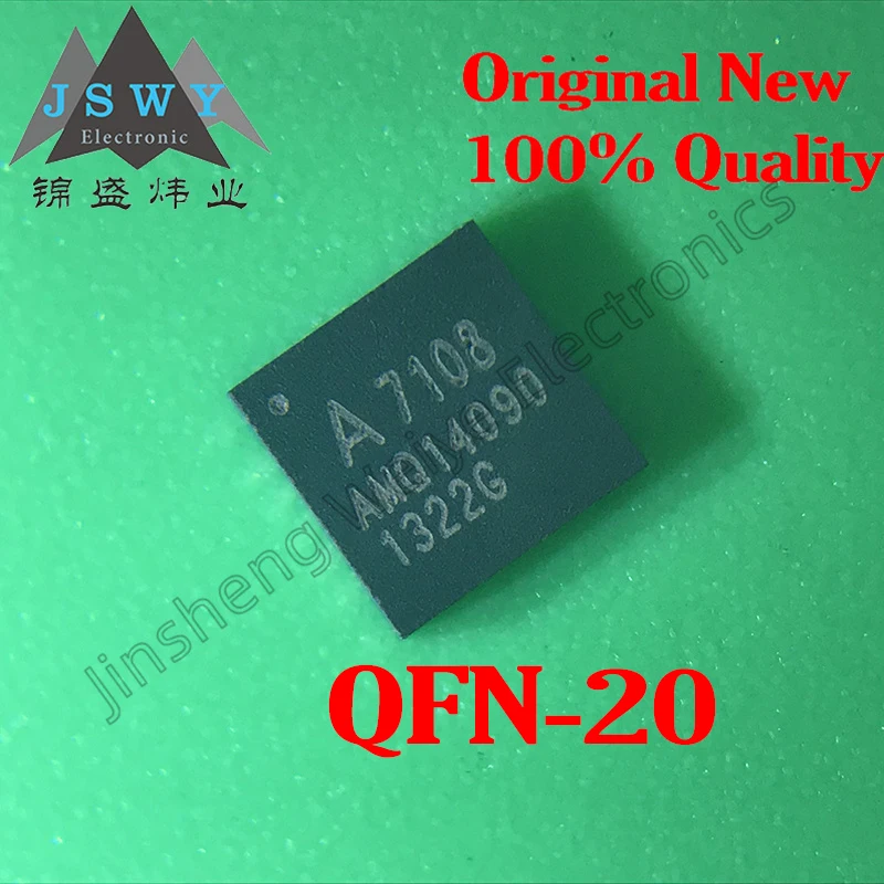 1-30PCS-A71X08AQFI-Q-A71X08AQFI-A7108-QFN20-Wireless-Transceiver-Chip-IC-Brand-New-Original-In ...
