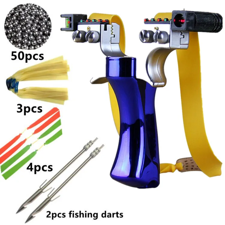 High Precision Red Laser Shooting Slingshot Outdoor Hunting Practice ...