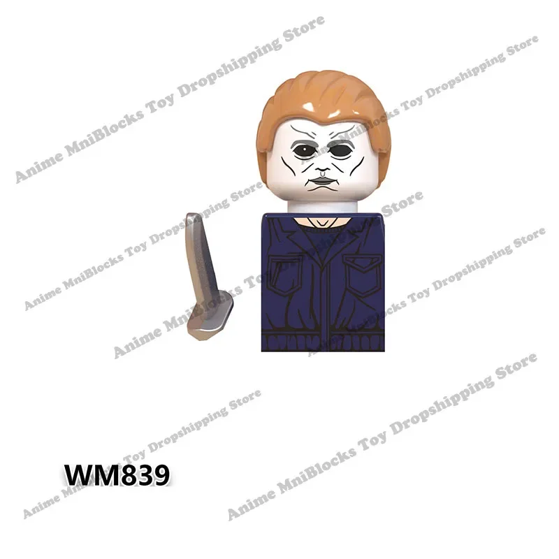 WM6075 WM6101 WM6102 Halloween Horror Movie Building Blocks The Shining ...
