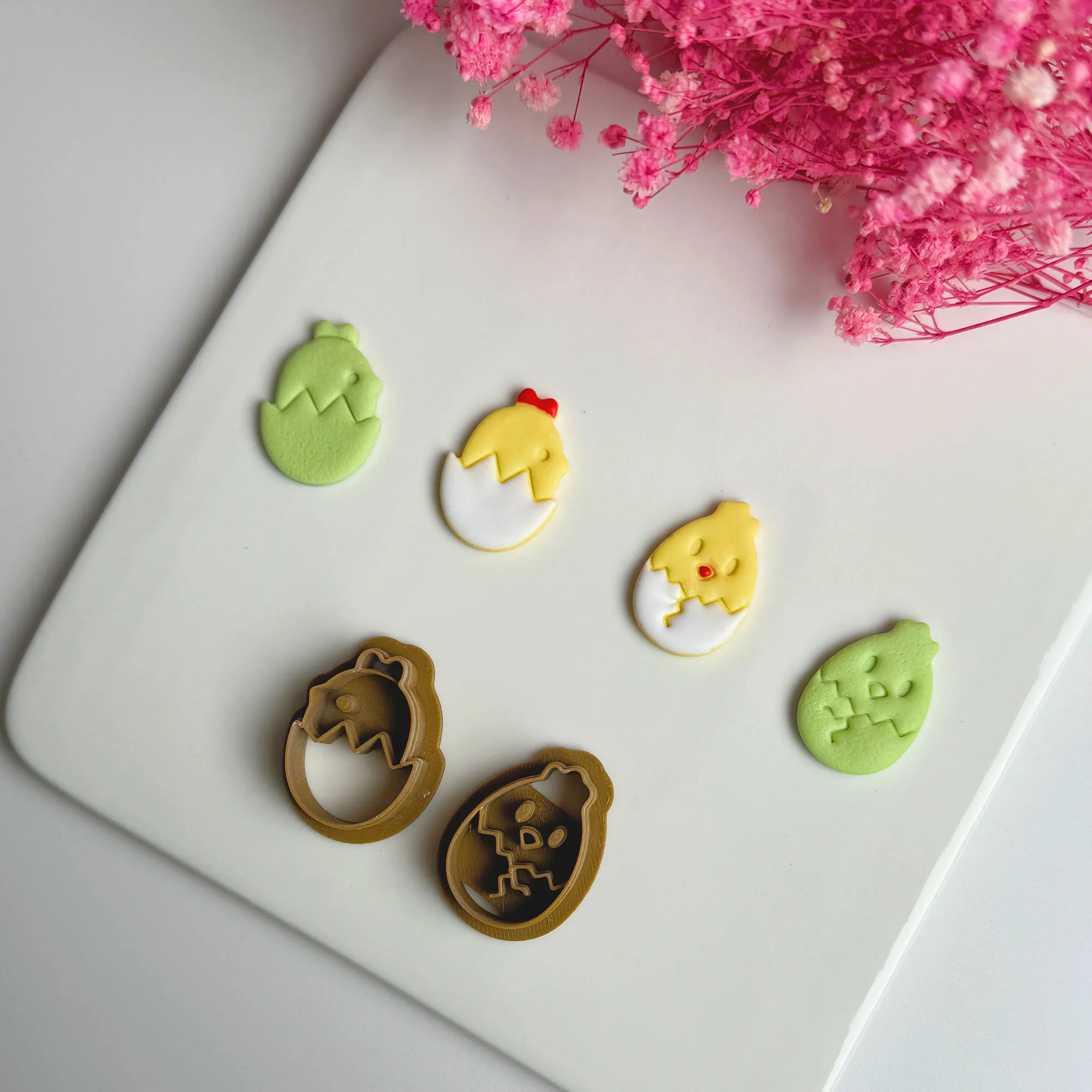 Easter-Series-Cute-Chicks-Easter-Eggs-Shape-Polymer-Clay-Cutters-Clay-Cutting-Molds-For-DIY ...