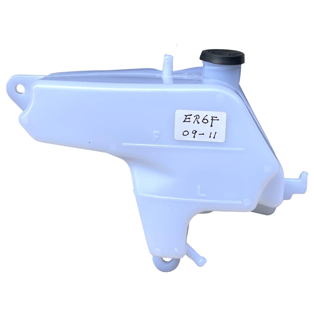 Motorcycle Water Coolant Overflow Reservoir Tank Radiator For Kawasaki ...