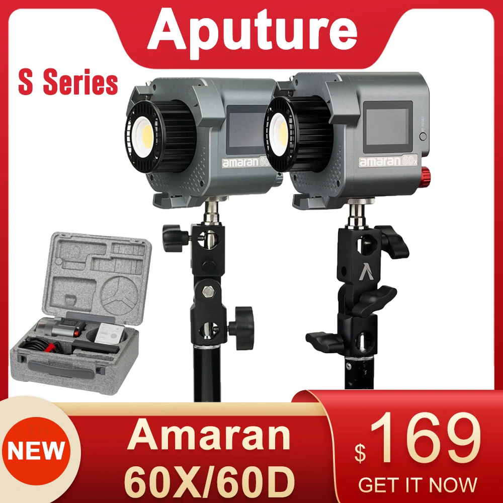 Aputure Amaran Led Video Light | Photography Lighting | Aputure Cob Light - 60x Bi-color ...