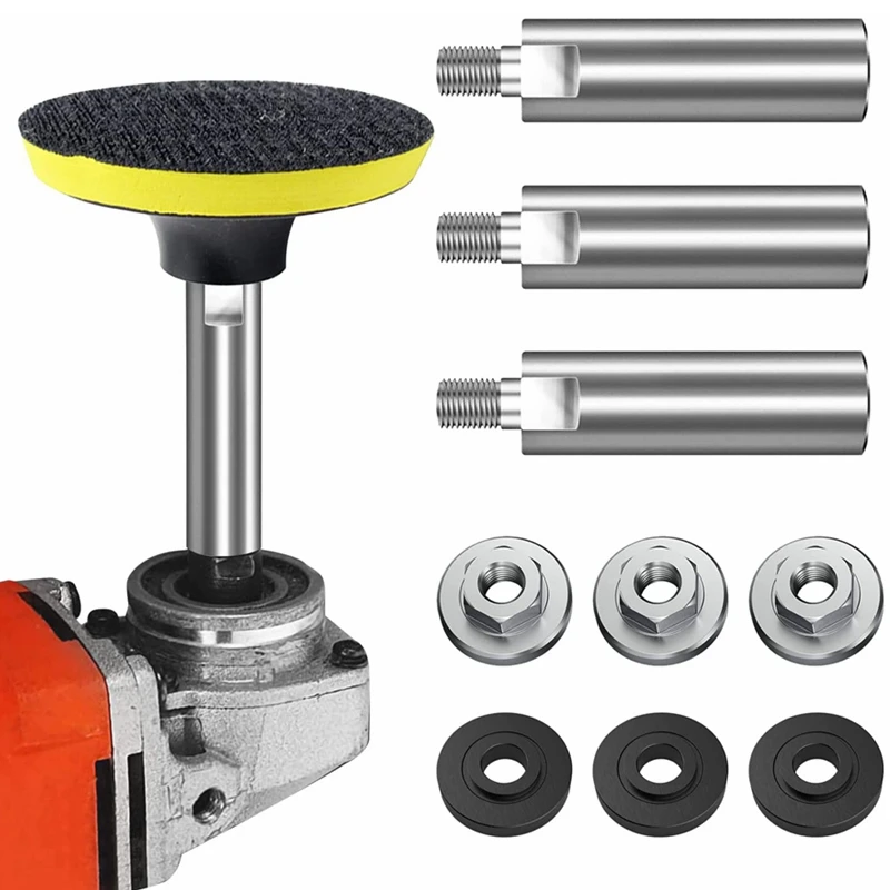 Angle Grinder Extension Connecting Rod M10 M14 Thread Adapter Extension ...