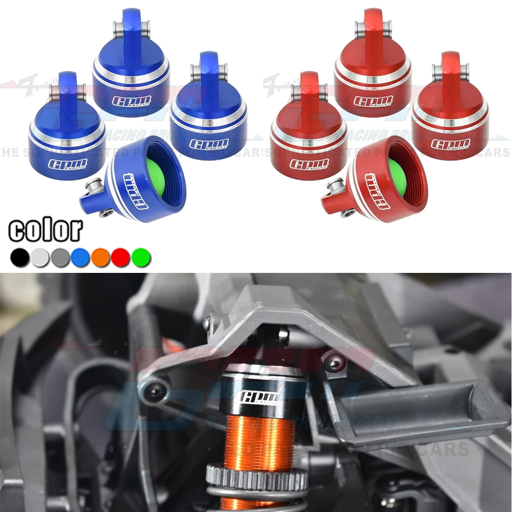 GPM-Metal-Aluminum-Shock-Absorber-Cap-Cover-7764-for-Traxxas-1-6-XRT-8S ...