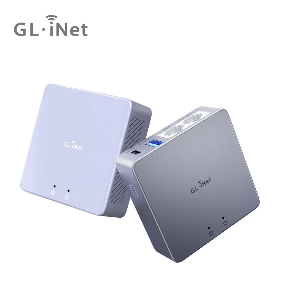 GL-iNET (Brume 2) GL-MT2500/MT2500A Mini VPN Security Gateway for Home ...