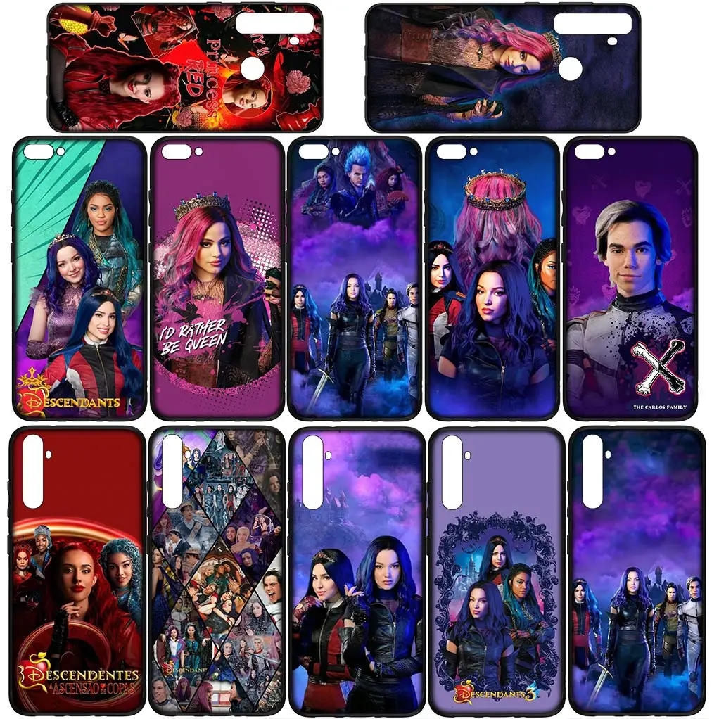 Descendants Poster Flexible Phone Cover for Redmi 14C (6)