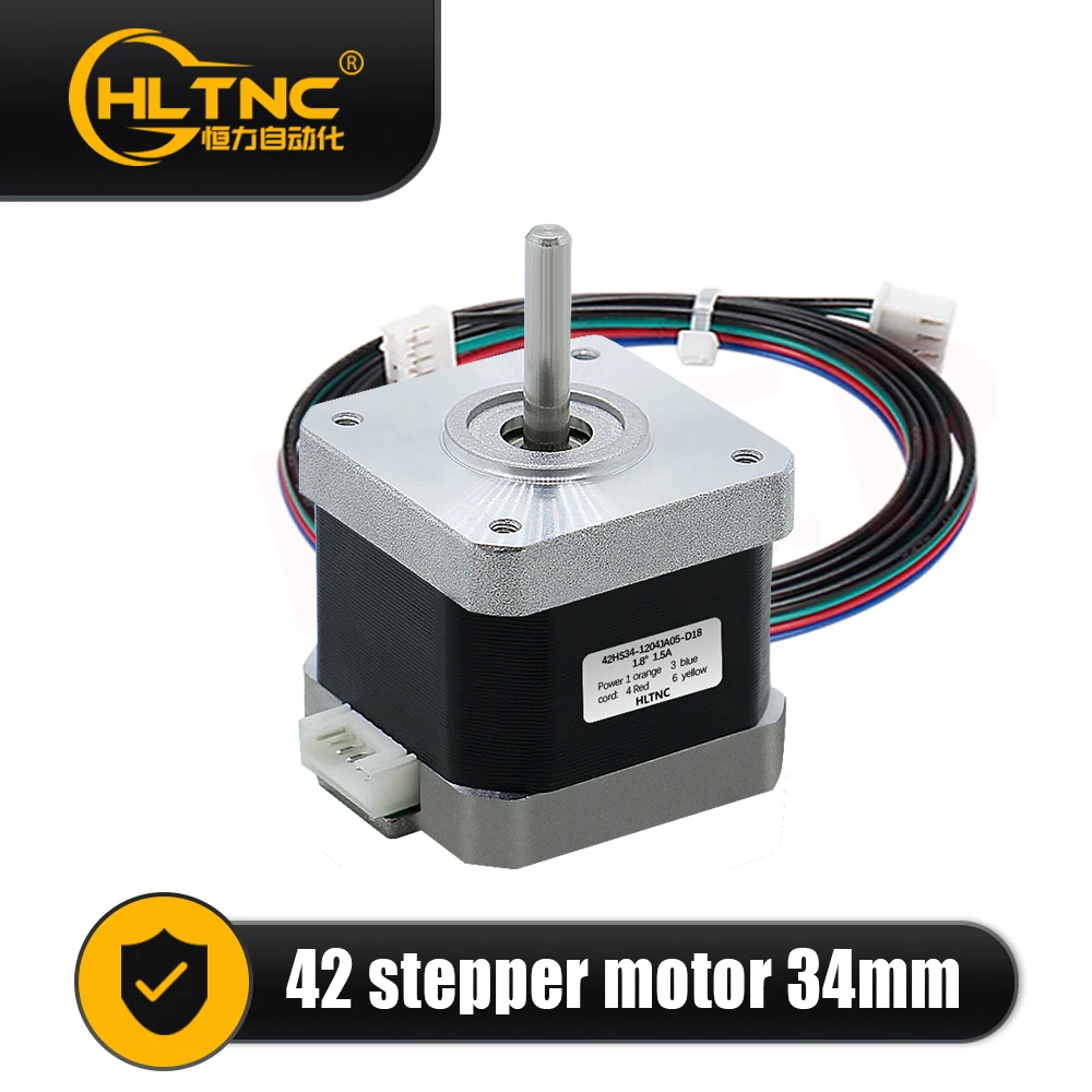 3D-Printer-Nema-17-Stepper-Motor-0-25N-m-42HS34mm-36ozin-2-5kg-cm ...