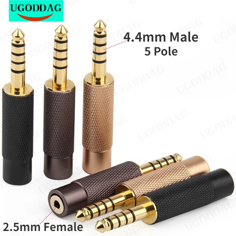 Audiophile-AUX-Jack-2-5-To-4-4mm-Adapter-Earphones-Plug-4-4mm-Male-2 ...