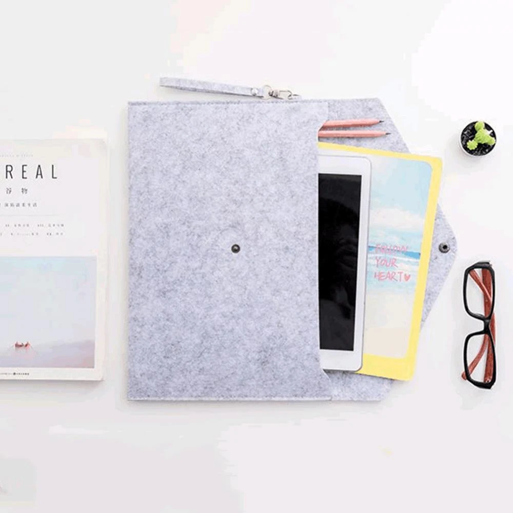 Felt Envelope A4 File Pocket Document Bag Holder Organizer School ...