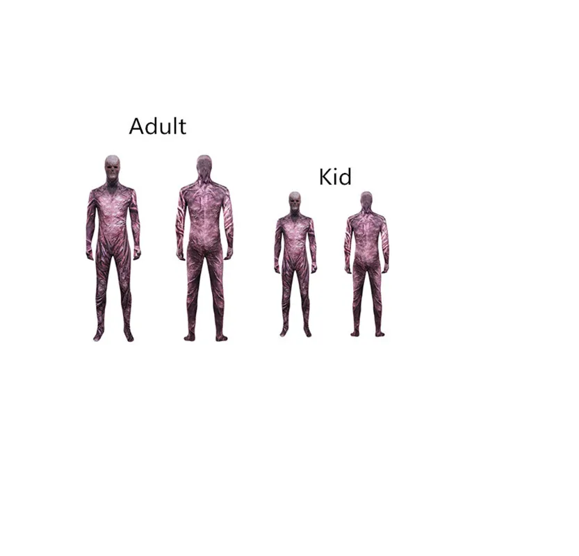 Adult Kids Stranger Cos Things Season 4 Vecna Cosplay Costume Print ...