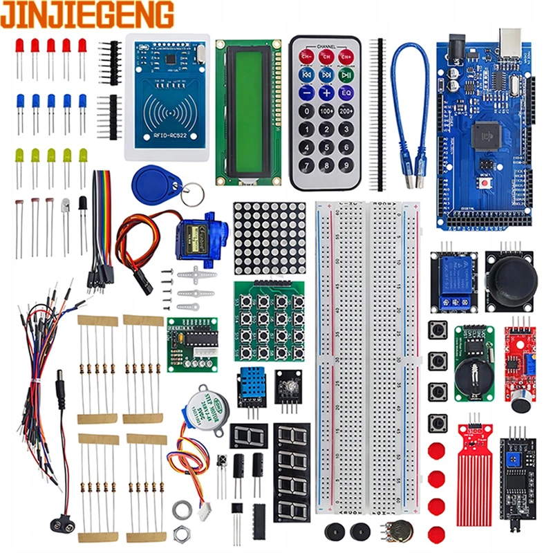 MEGA2560-R3-Starter-Kit-for-arduino-Motor-Servo-RFID-Ultrasonic-Ranging ...
