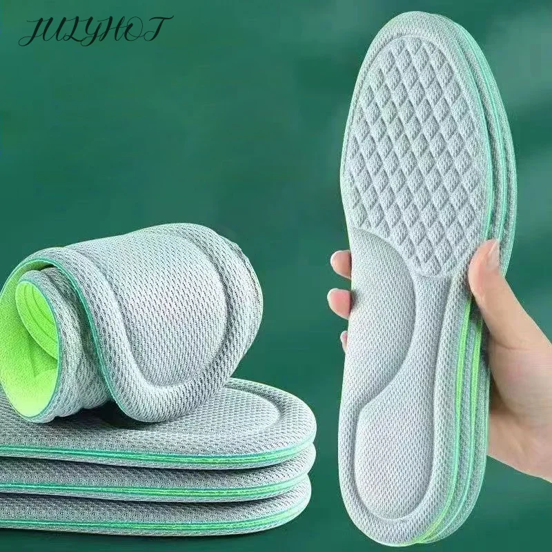 2PCS-Feet-Orthopedic-Shoe-Sole-Running-Soft-Memory-Foam-Insoles-For ...