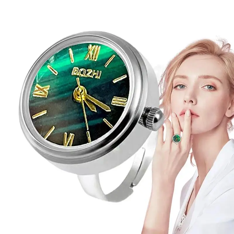 Watch-Rings-Alloy-Watch-Finger-Retro-Fashion-Jewelry-Stainless-Steel ...