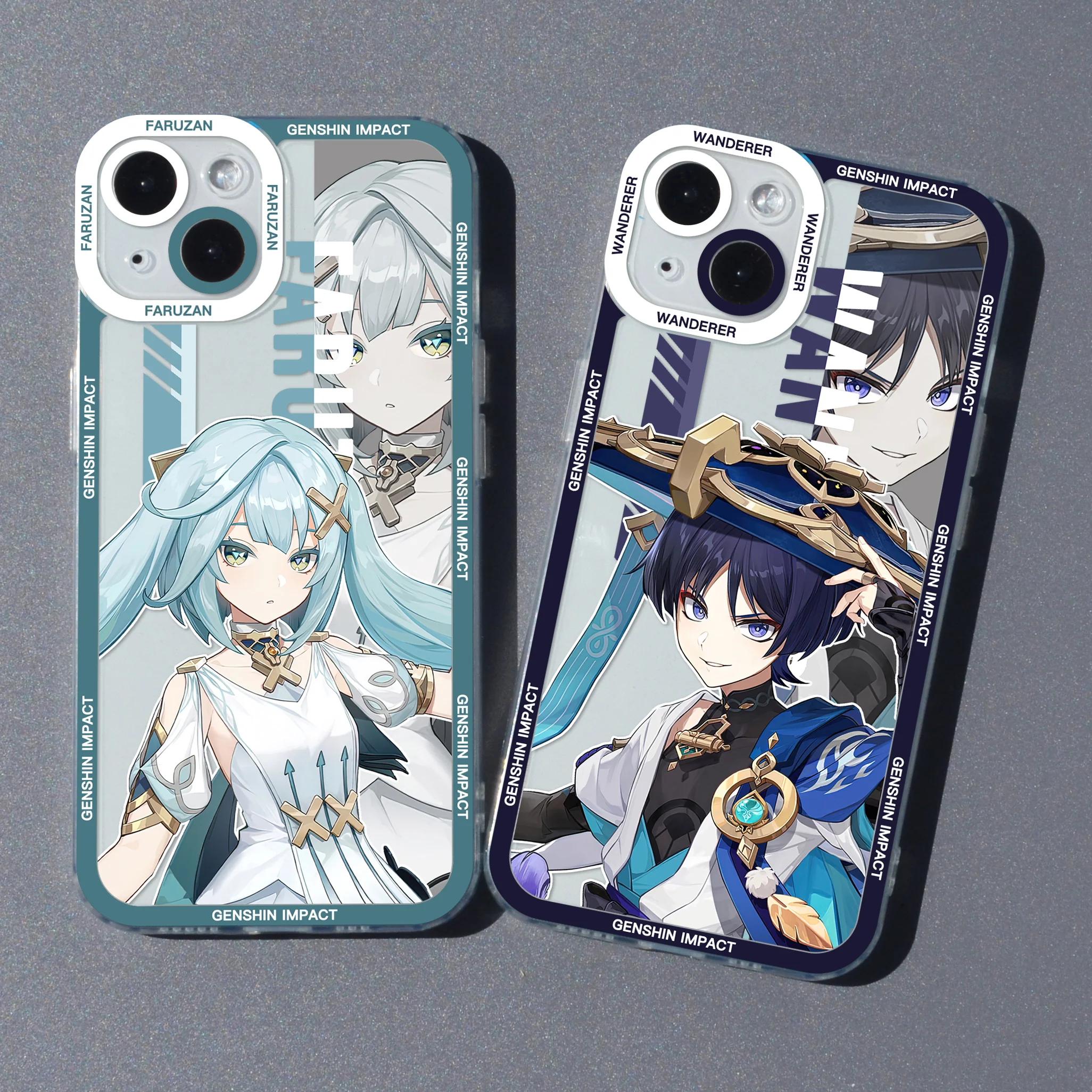Anime Genshin Impact Faruzan Nahida phone case xiaomi redmi note mi 12 ...