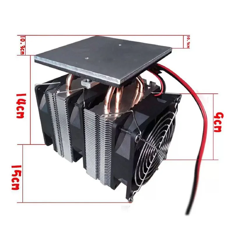 12v 240W Thermoelectric Peltier Refrigeration Semiconductor Heat Sink High Power Auxiliary ...