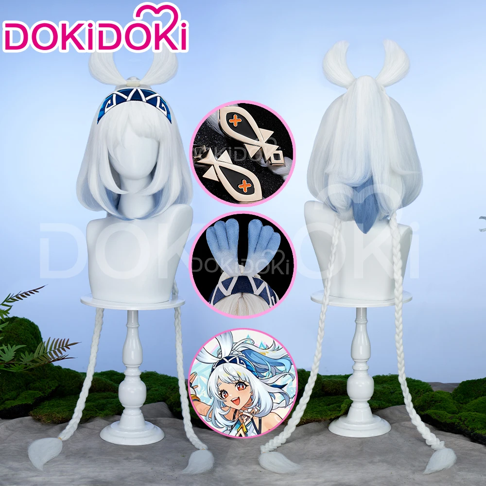 IN STOCK Mualani Wig Game Genshin Impact Cosplay Wig DokiDoki Women ...