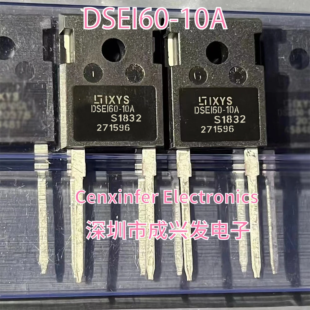 10PCS-DSEI60-10A-DSEI60-10A-DSE160-10A-TO-247-2-60A-1000V-Rectifier ...