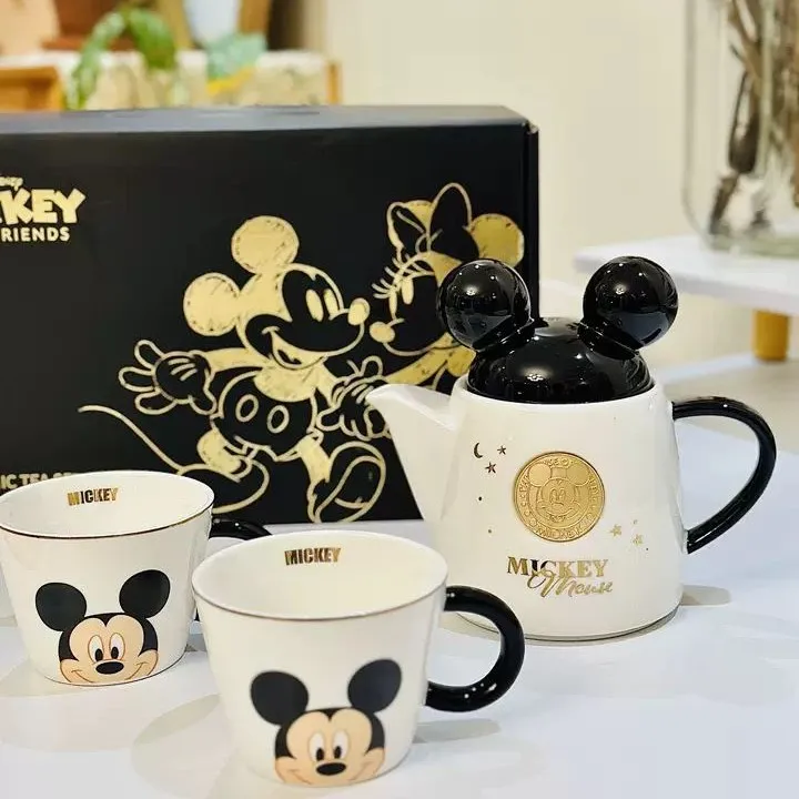 2024-Disney-Mickey-Tea-Set-Fashion-Trend-Ceramic-Cup-High-Temperature ...