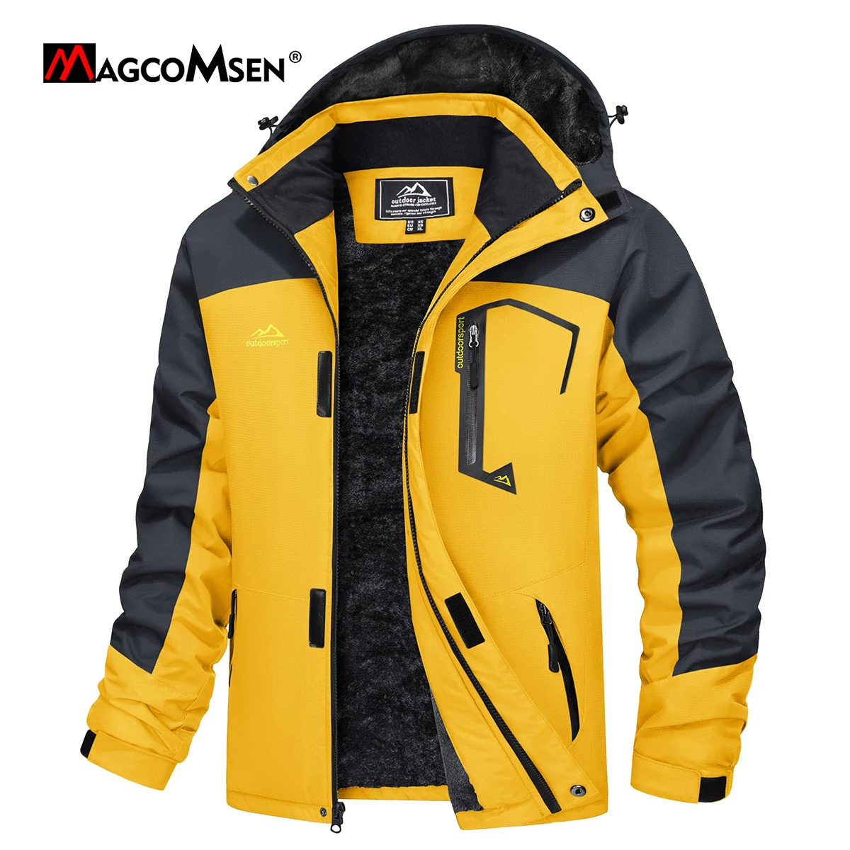 MAGCOMSEN-Men-s-Hooded-Fleece-Ski-Jacket-Waterproof-Thermal-Thick-Warm ...