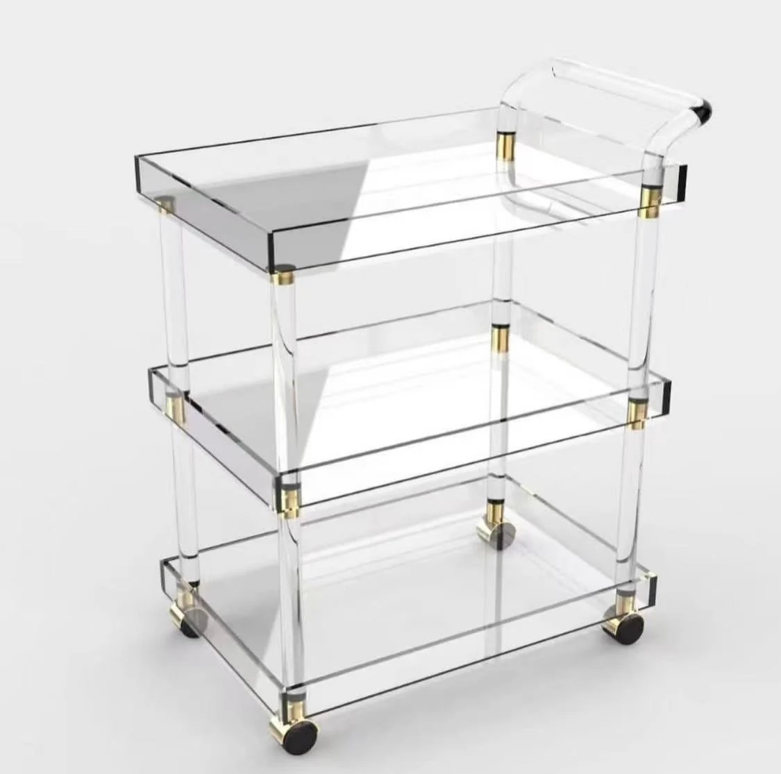 Clear Acrylic Carts
