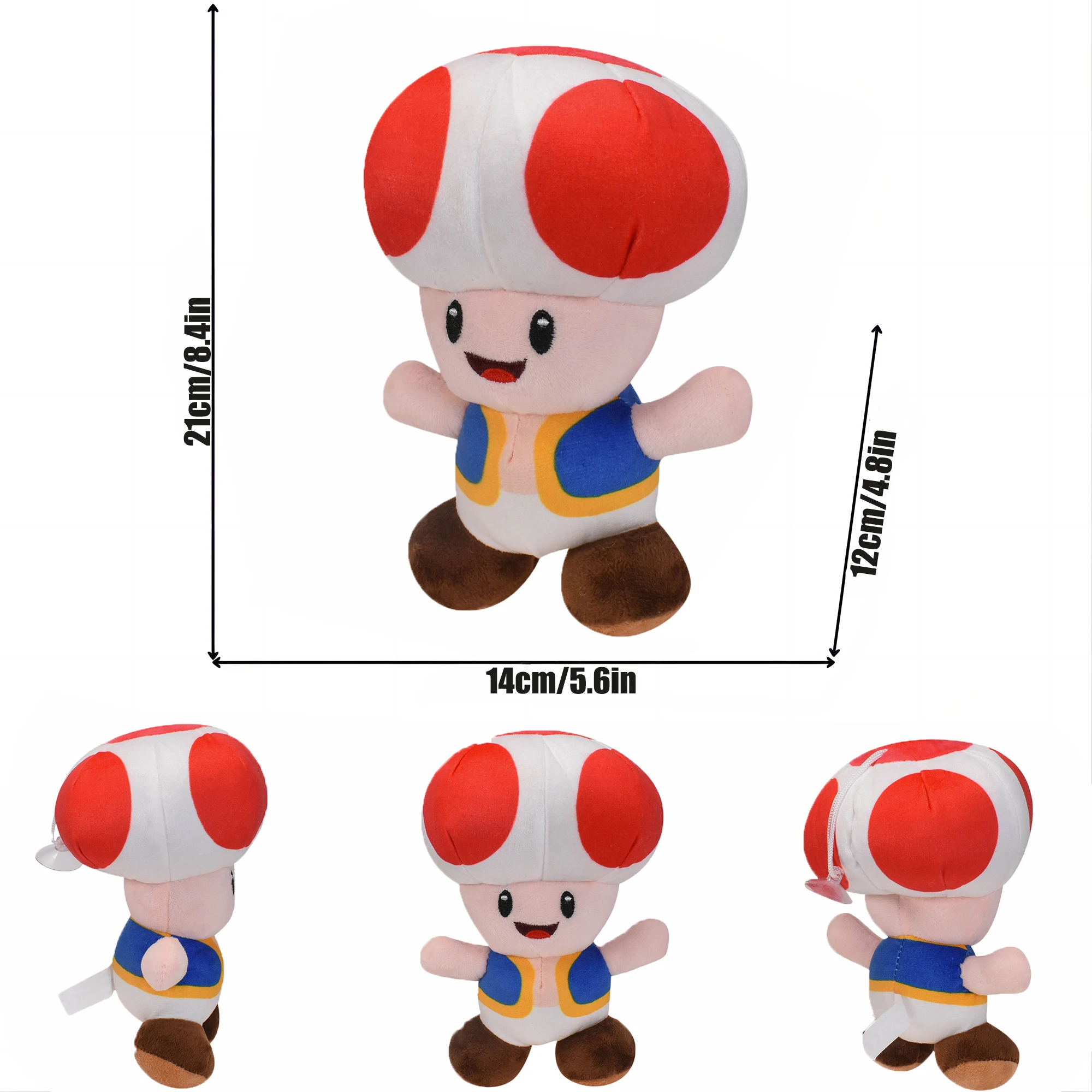 Sapo Toadette Hongo Mario Bros Juguetes de peluche Luigi Gato Rosalina ...