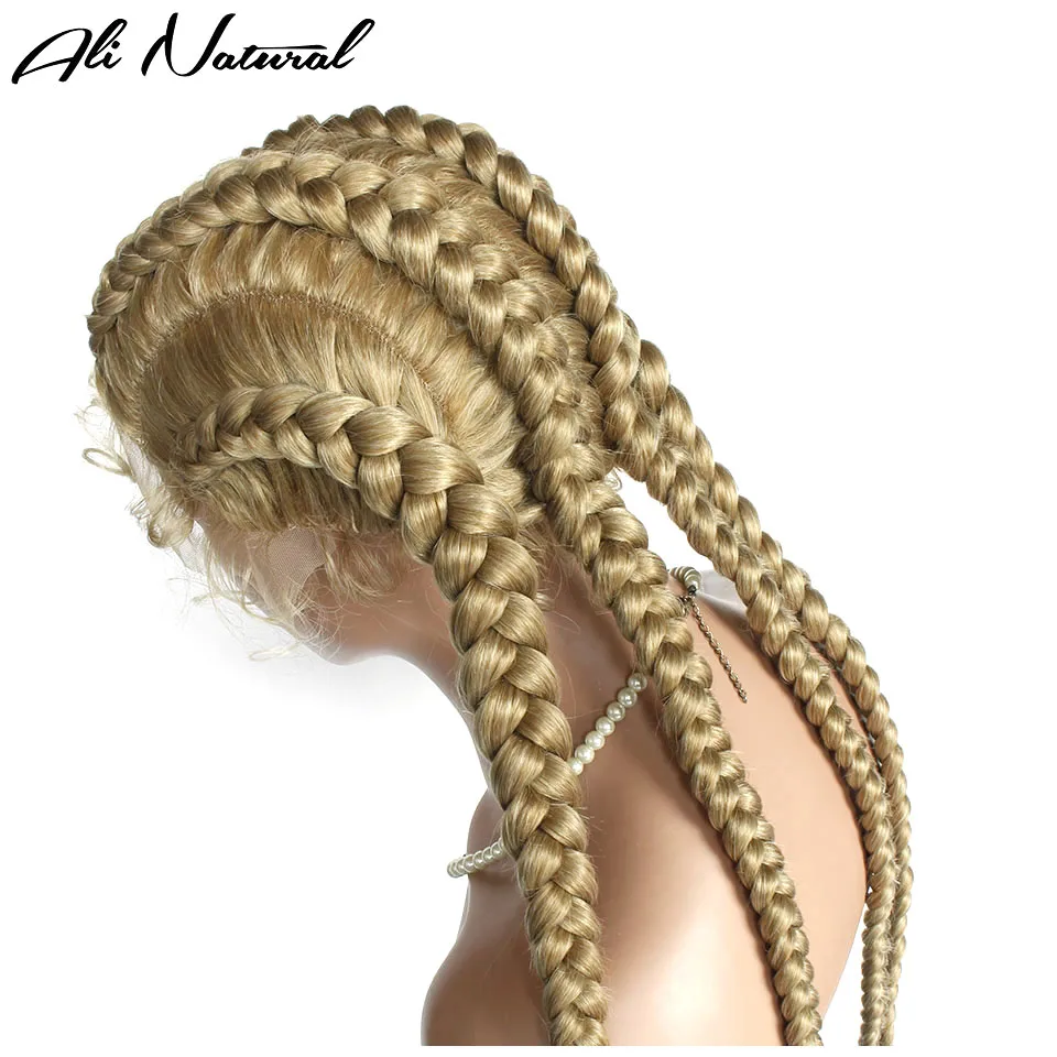 African Two Goddess Braids