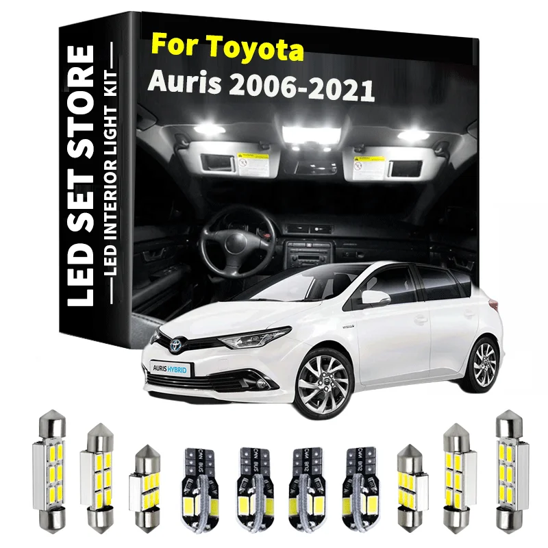 LED Interior Light Bulb Kit For Toyota Auris E15 E18 E21 2006-2016 2017 ...