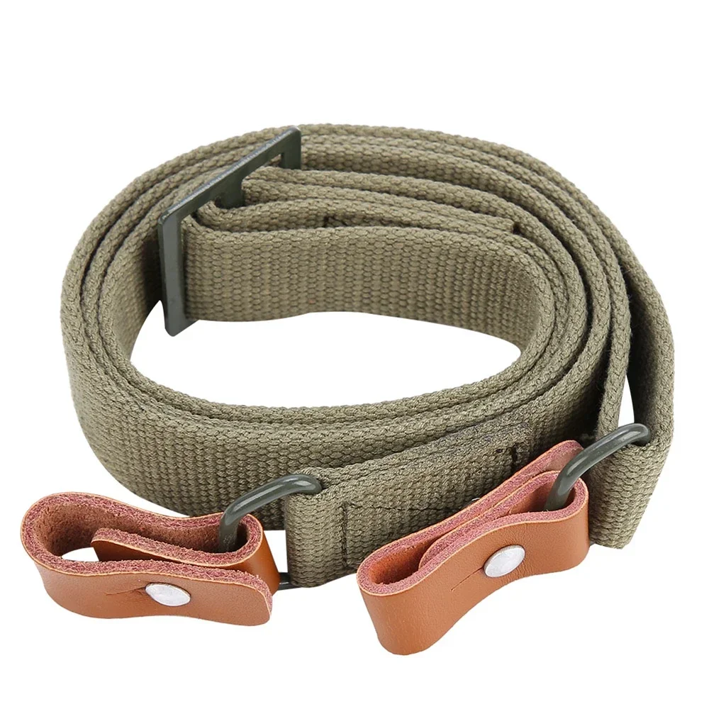 Original Gun Sling Airsoft Military Hunting Shooting Adjustable Leather ...