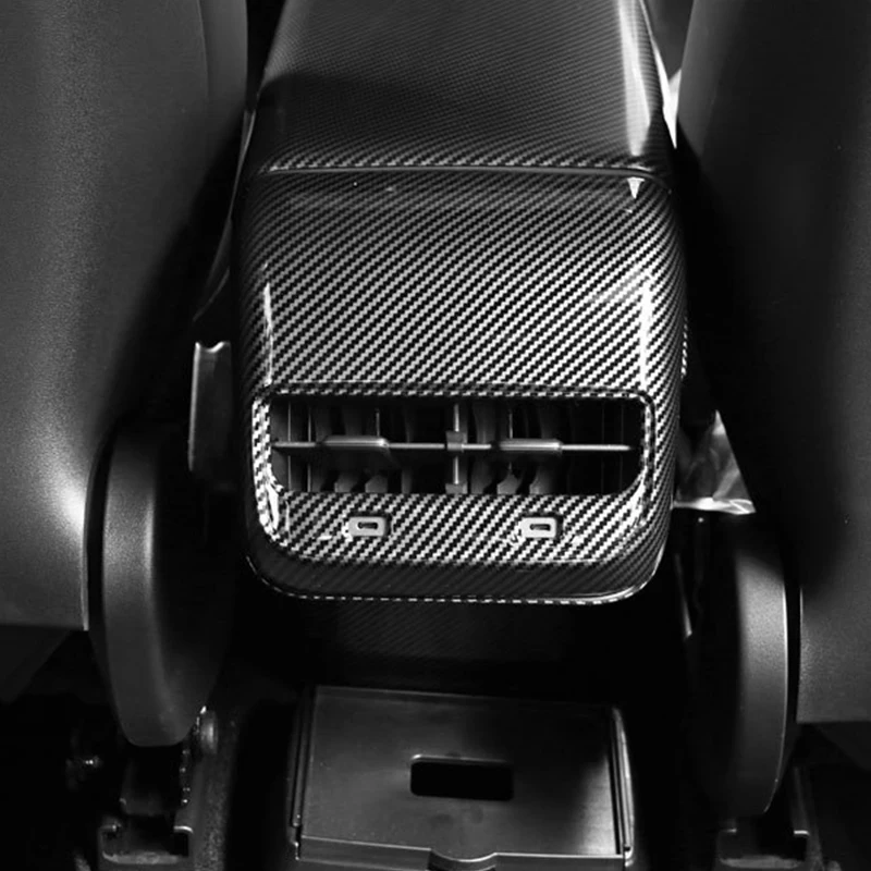 For-Tesla-Model-3-Y-2022-2023-Car-Rear-Air-Vent-Outlet-Cover-Auto ...