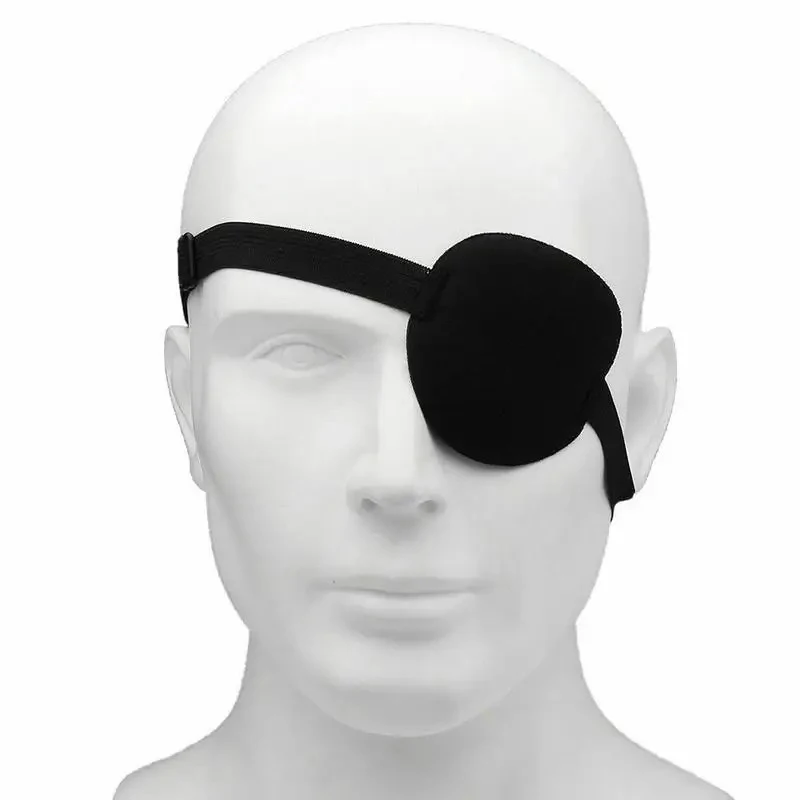 Pirate Eye Patch Unisex Black Single Eye Patch Eyepatch One Eye ...