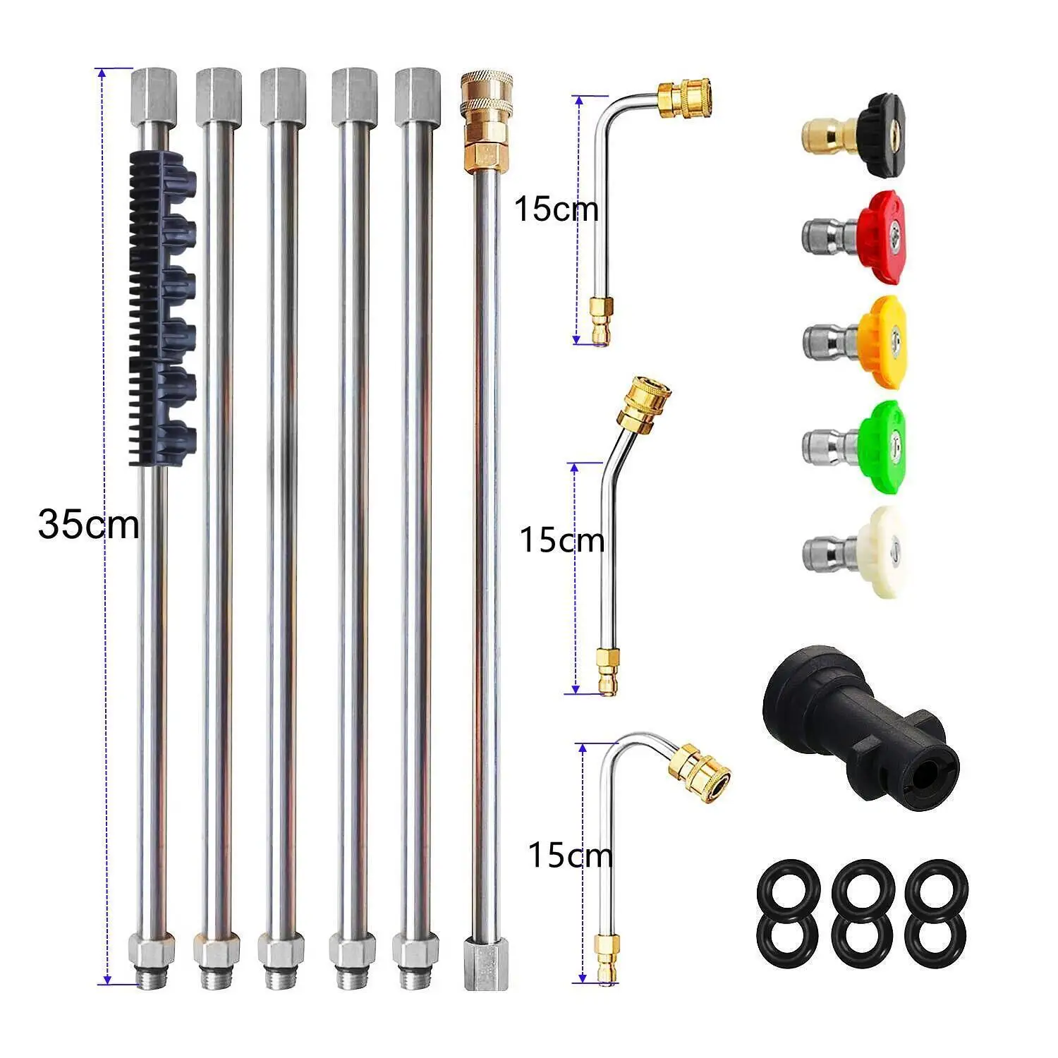 High-Pressure-Extension-Wands-Composable-Lance-For-Karcher-LAVOR-Bosch ...