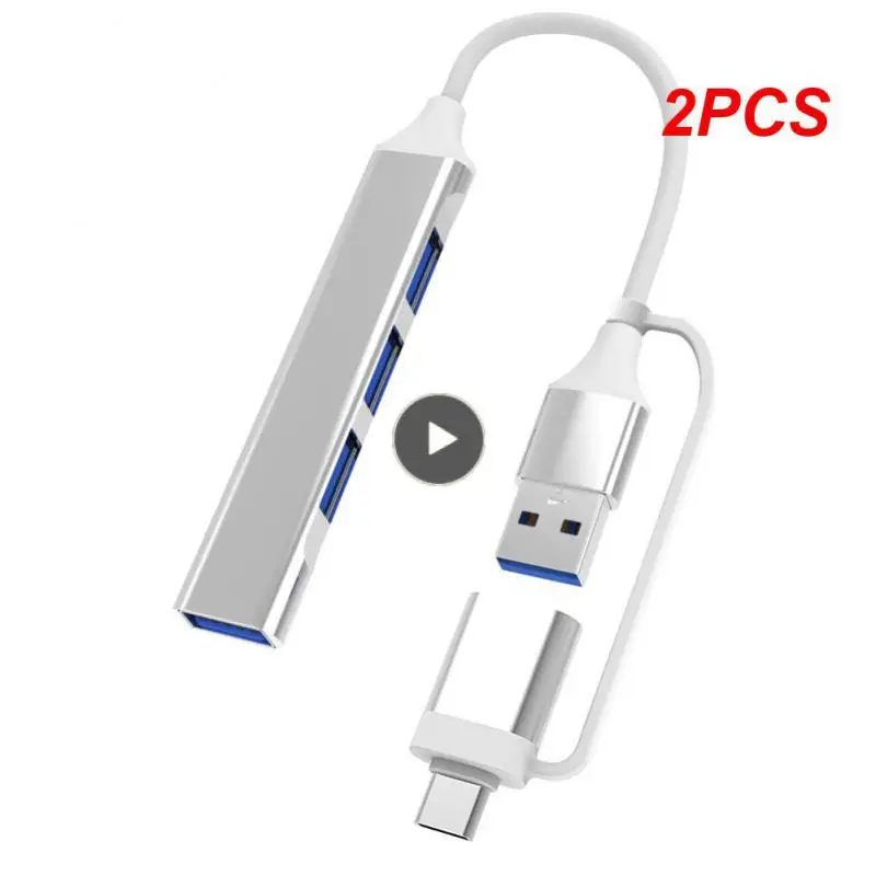 2PCS-Mini-USB-Hub-Extensions-5Gbps-4-Ports-USB-Splitter-Multiport-3-0-2 ...