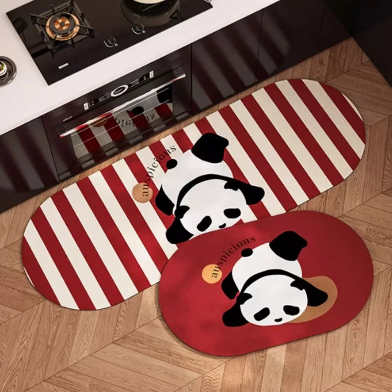 Kitchen-Carpet-Absorbent-Floor-Mats-Pvc-Diatom-Mud-Mat-Red-Cartoon ...