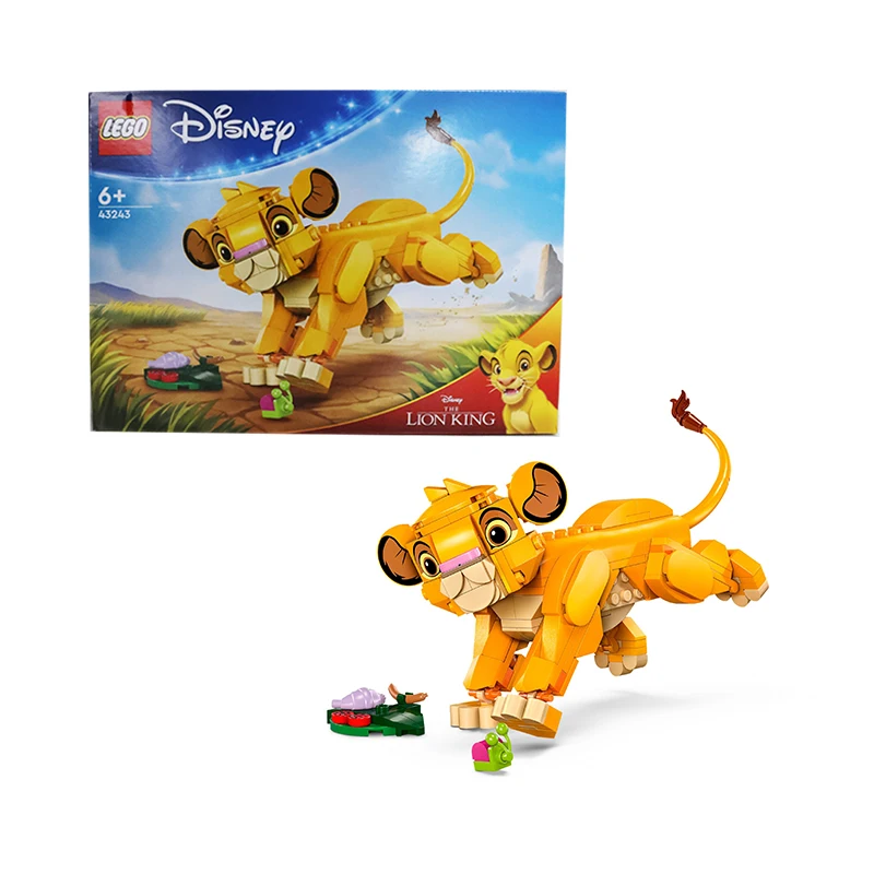 LEGO-43243-Disney-Simba-the-Lion-King-as-Cub-Buildable-Toy-for-Kids-Fun ...