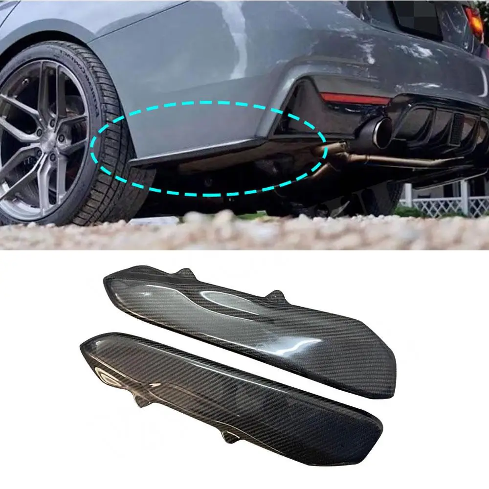 Carbon-Fiber-Rear-Splitters-Lip-Flaps-for-BMW-4-Series-F32-F33-F36-M ...