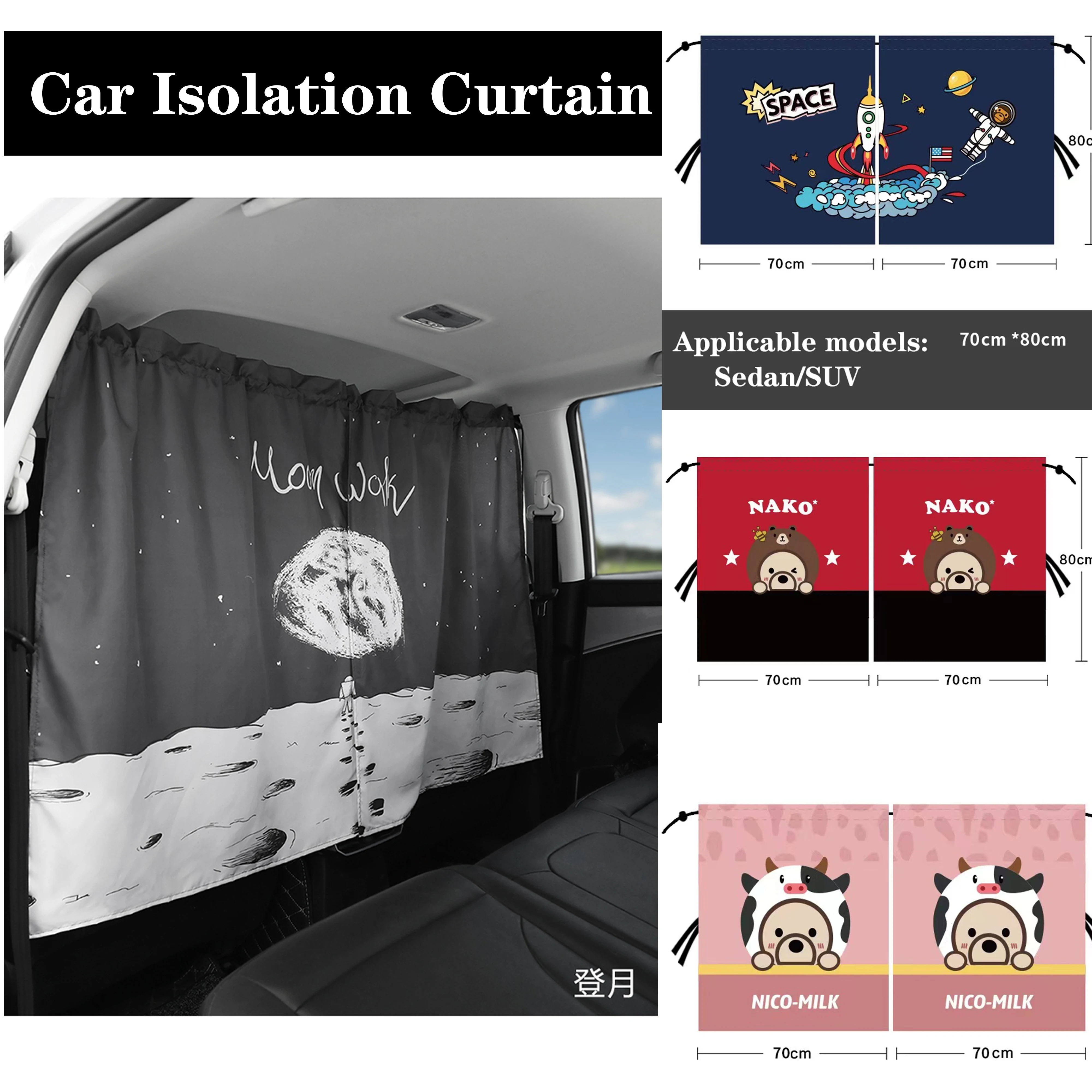 Car-Isolation-Curtain-Sealed-Taxi-Cab-Partition-Protection-and ...