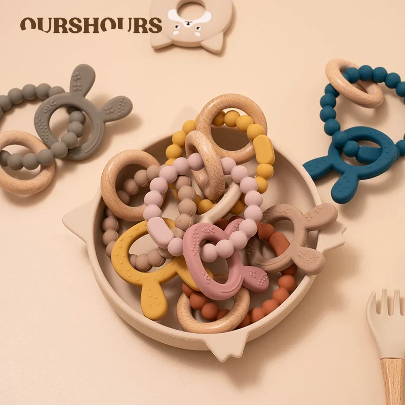 3-in-1-Baby-Silicone-Wooden-Teether-Toys-BPA-Free-Infant-Rabbit-Shaped ...