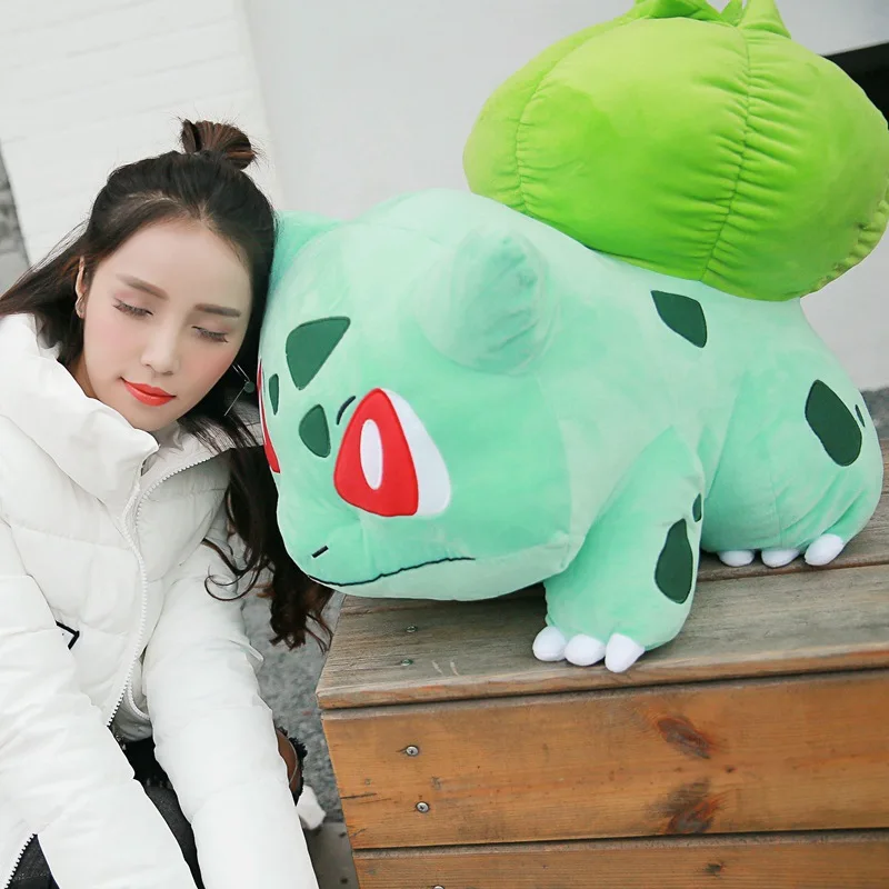 Big-Size-Pokemon-Bulbasaur-Plush-Doll-Toy-Squirtle-Pikachu-Bulbasaur ...