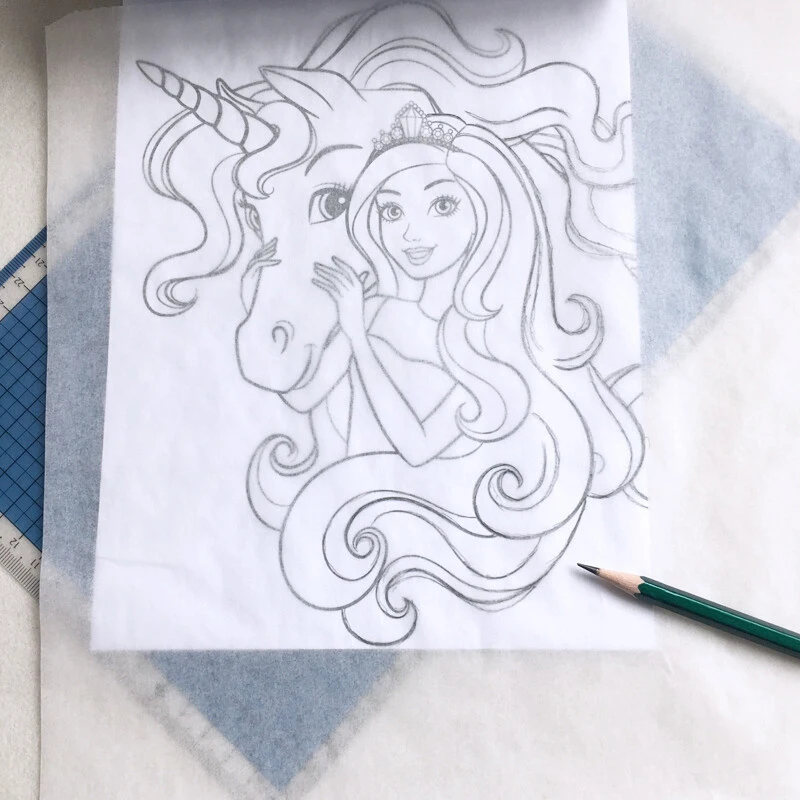 Tracing Paper Roll High Transparent Draft Rotring Drawing Paper Sketch ...