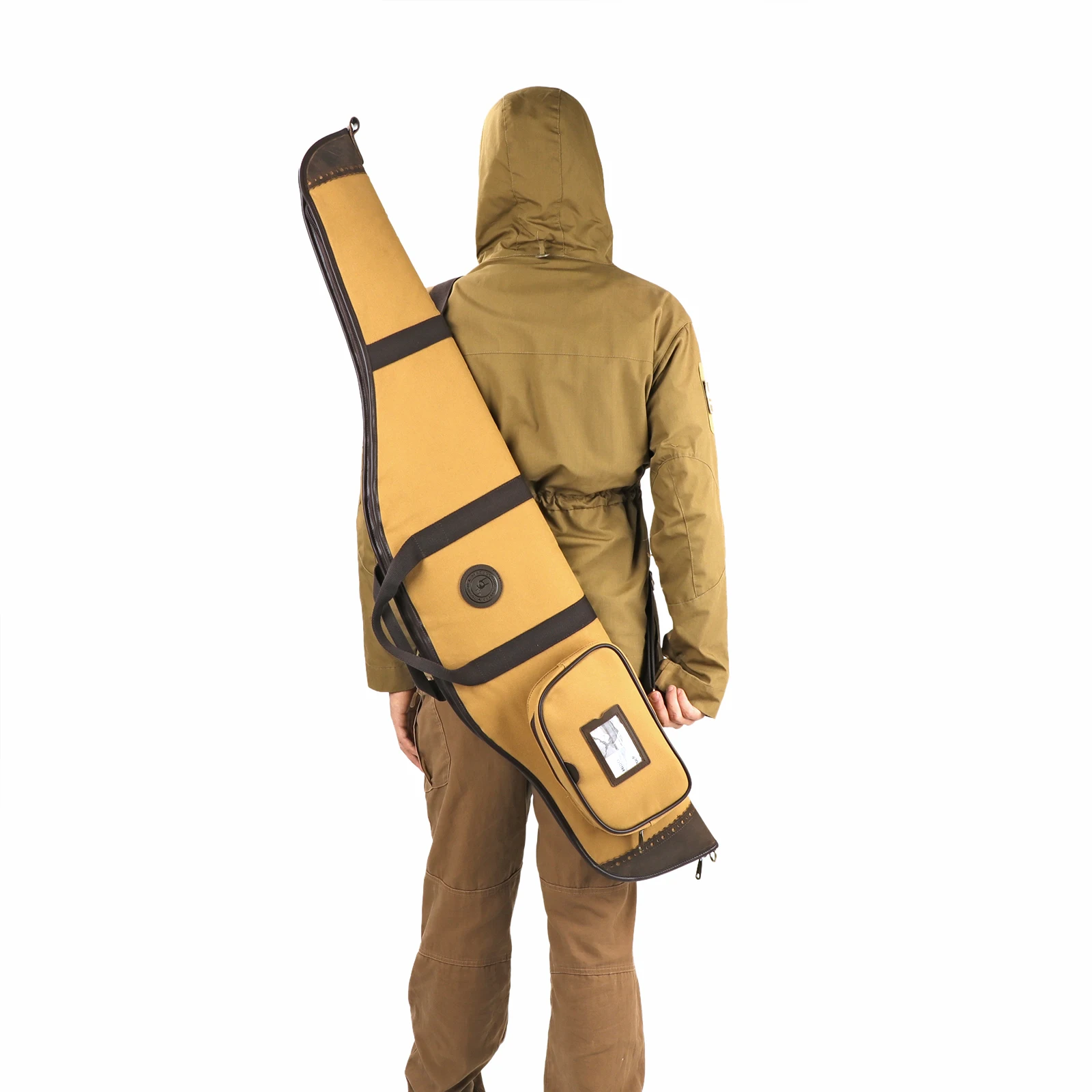 Tourbon-Hunting-Accessories-Canvas-Rifle-Slip-Gun-Case-Thick-Padded-Gun ...