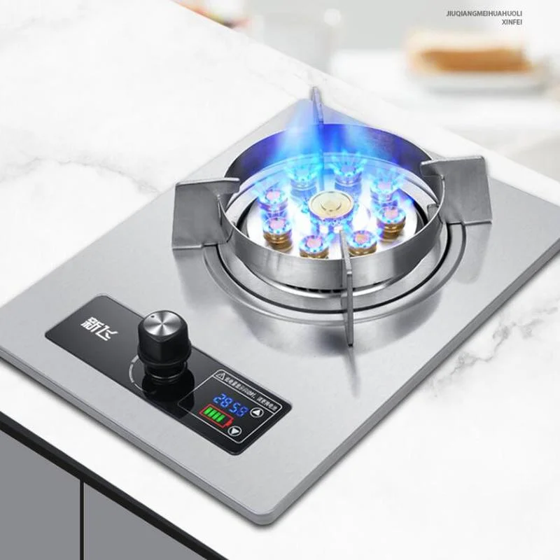 13' Single Burner Gas Stove Gas Cooktop Stainless Steel