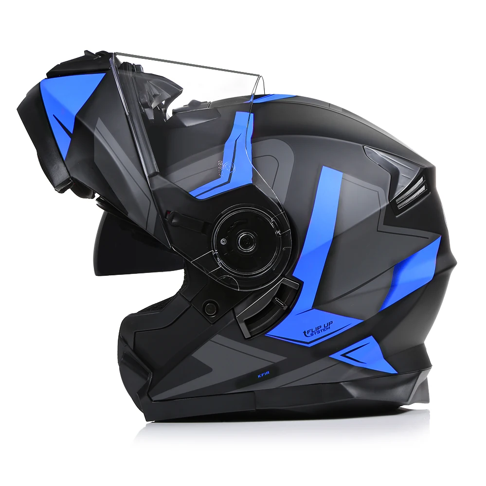 Motorcycle-Modular-Flip-Up-Racing-Helmet-Double-HD-Lens-Man-Women-Casco ...