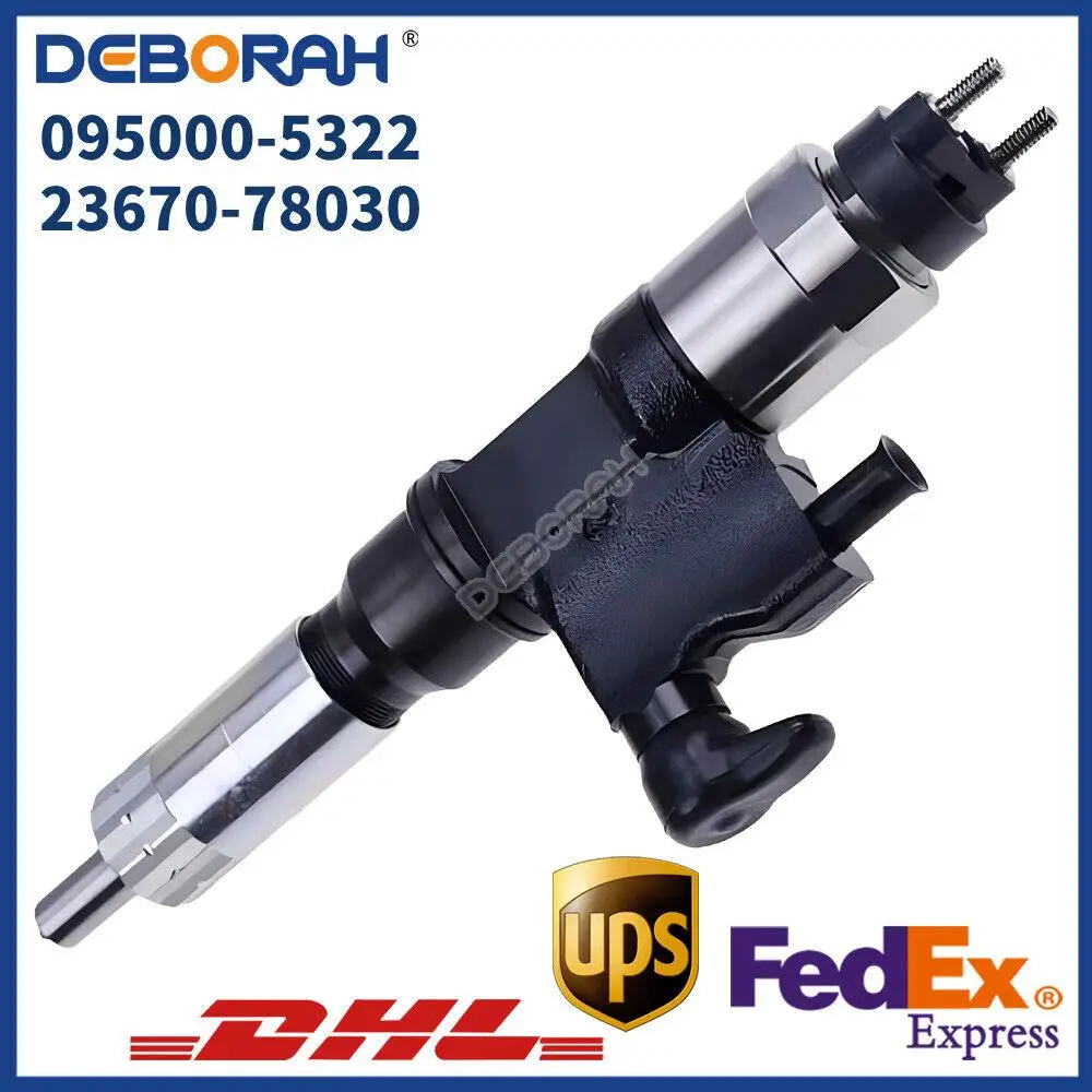 095000-5322 23670-78030 Injector Nozzle Assy for Hino Dutro N04C DENSO ...